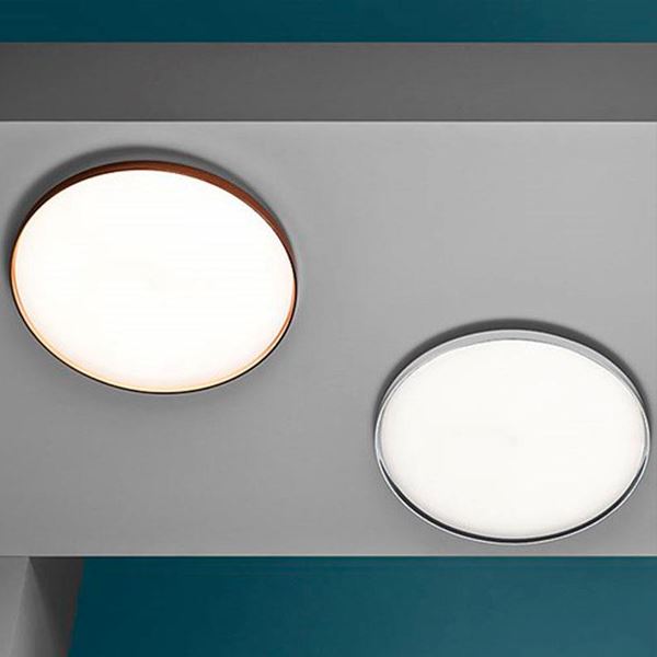 Flos Clara Ceiling Lamp Chrome | AndLight